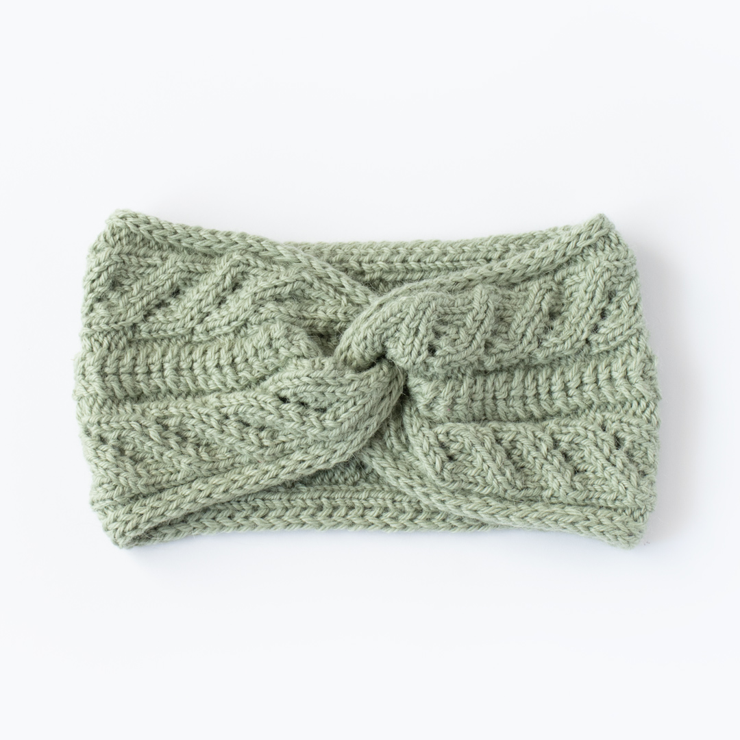 Ramble Headband knitting pattern - Mirella Moments